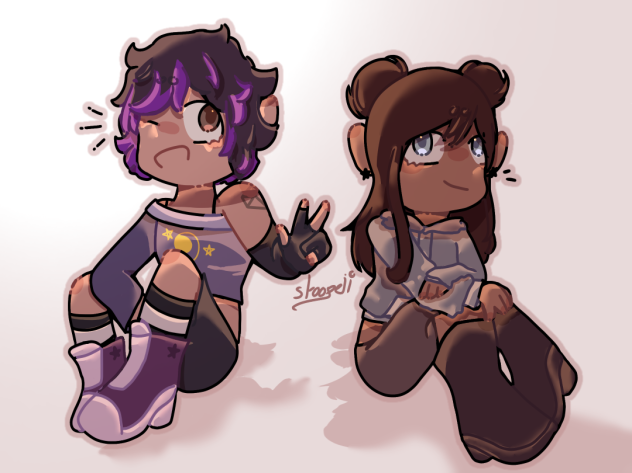 just some bestfriends - ibisPaint