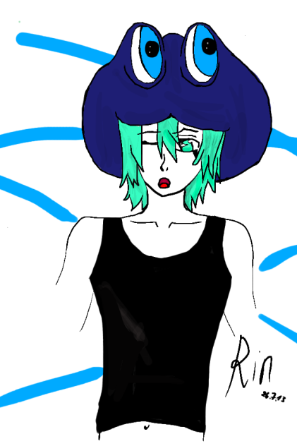 Froggie Fran - ibisPaint