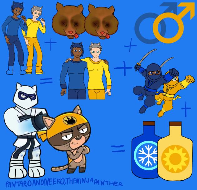 Pantaro & Neeko The Ninja Panther. - ibisPaint