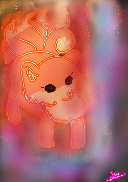 Fire fox - ibisPaint