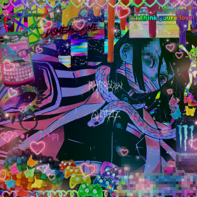 Scenecore Obanai pfp - ibisPaint