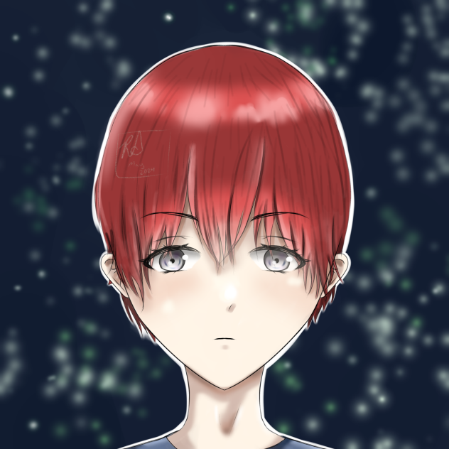 Red haired Boy - ibisPaint
