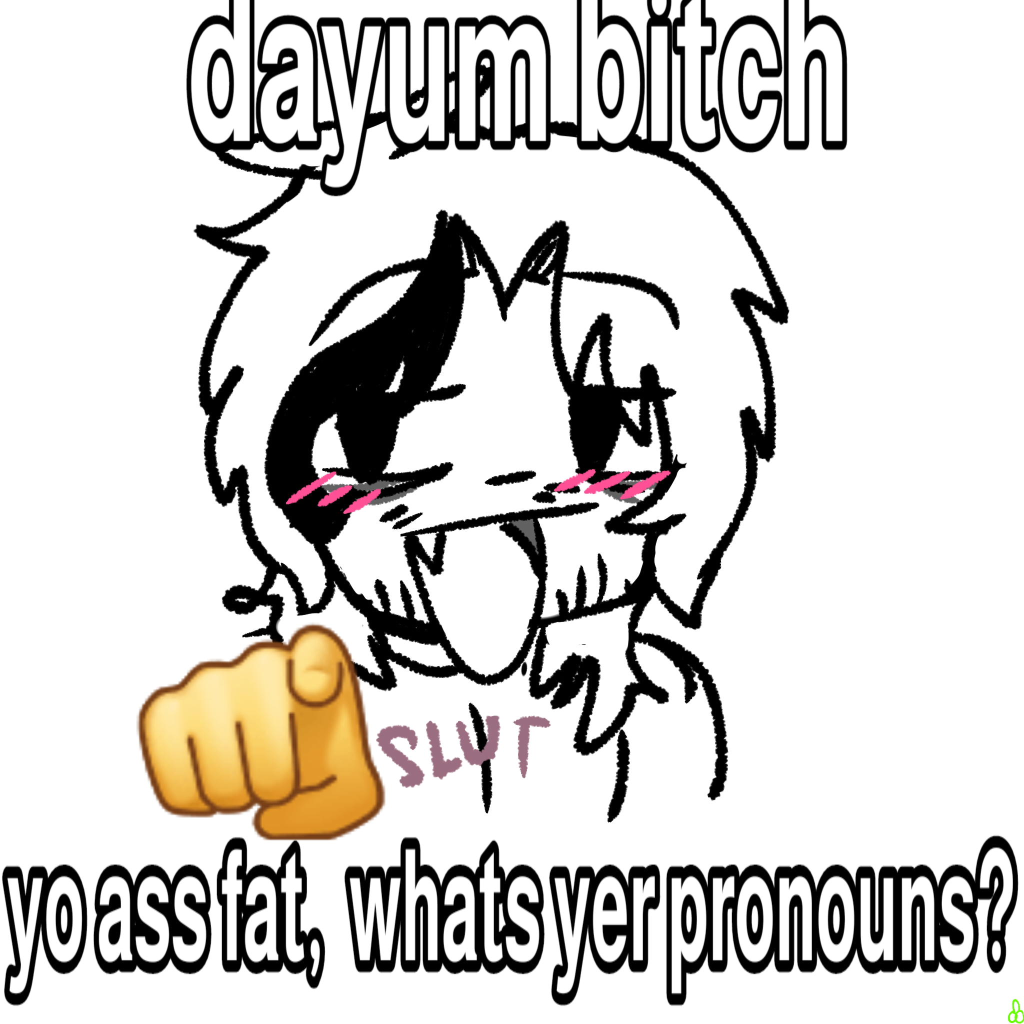 damn,BITCH - ibisPaint