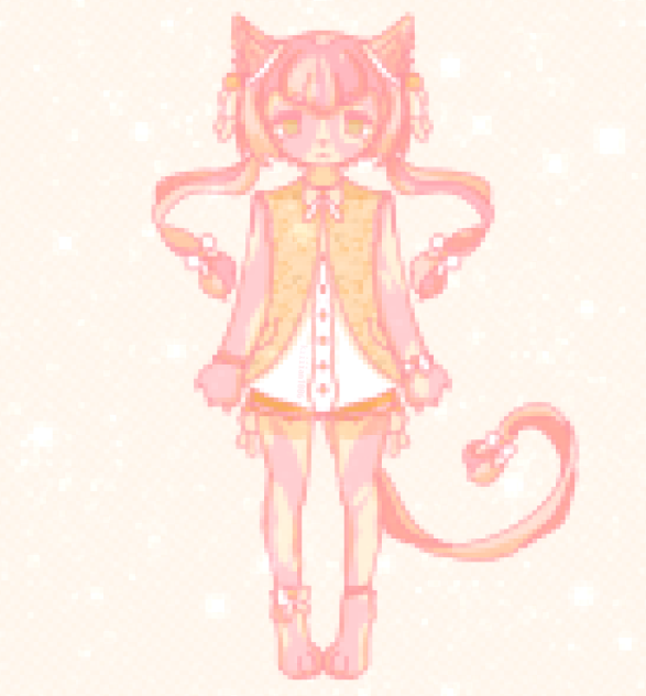 New kitty OC! - ibisPaint