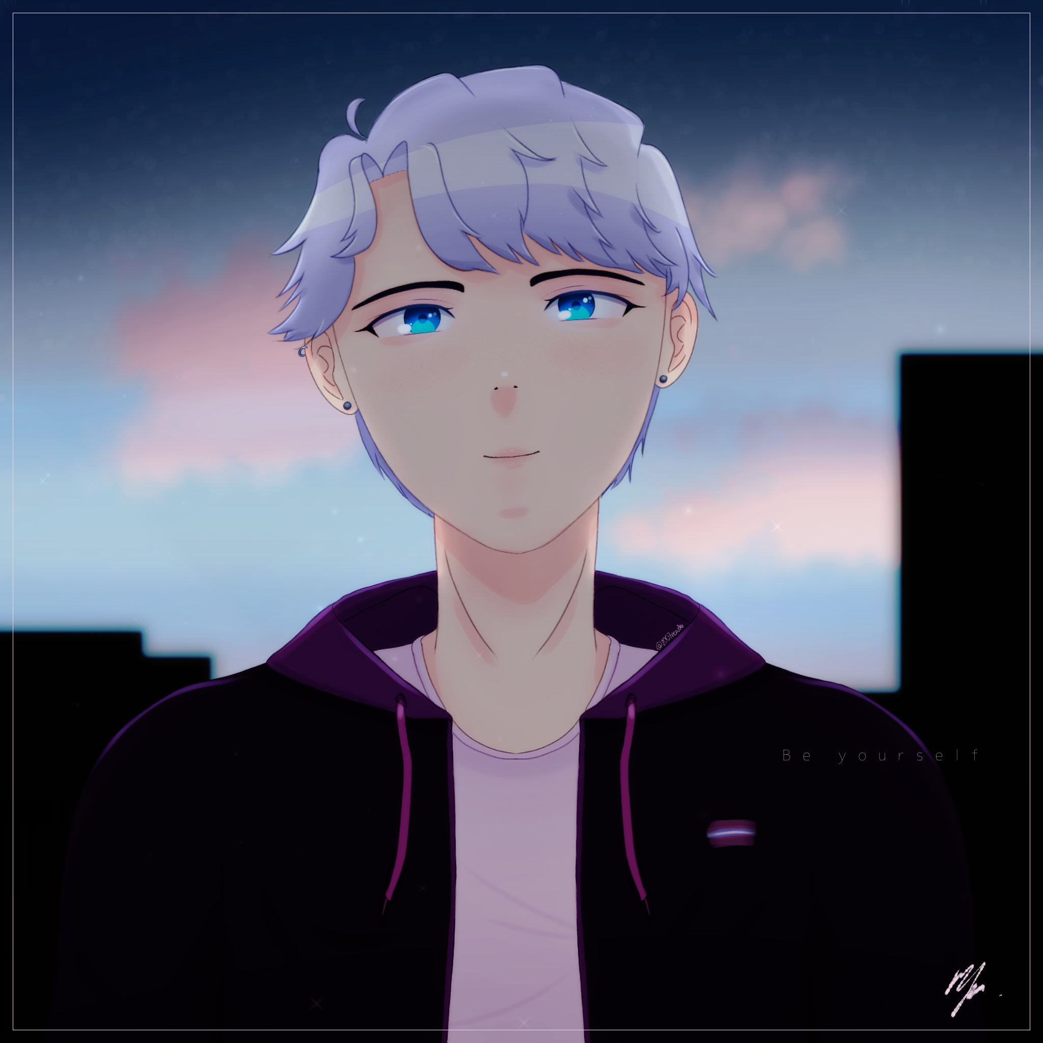Scott, my favorite OC 💜 - ibisPaint