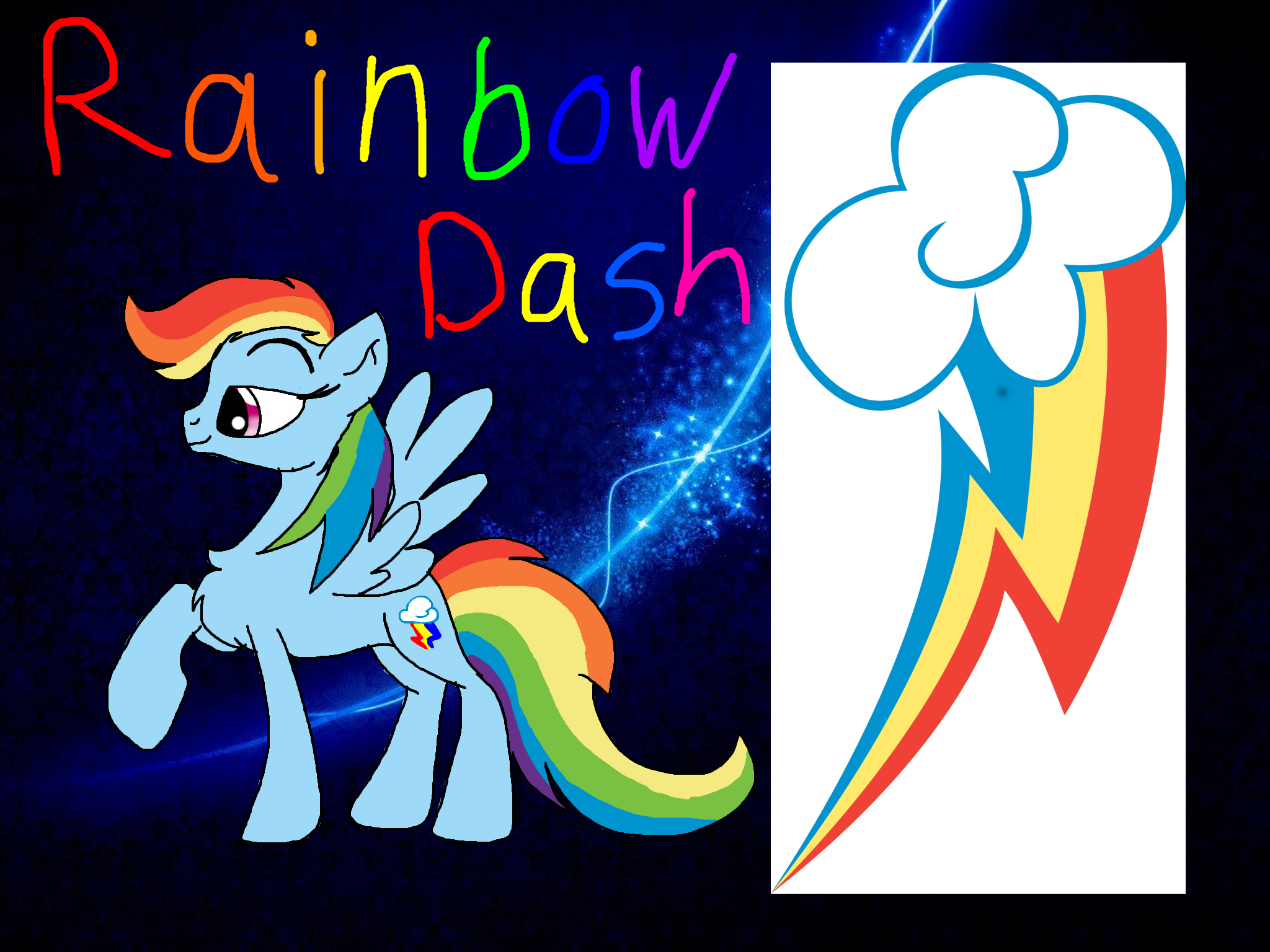 Rainbow Dash {speed paint} - ibisPaint