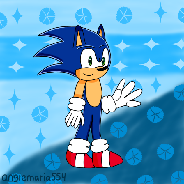 Sonic the Hedgehog - ibisPaint