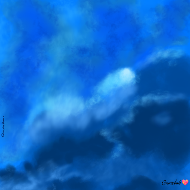 Blue sky. - ibisPaint