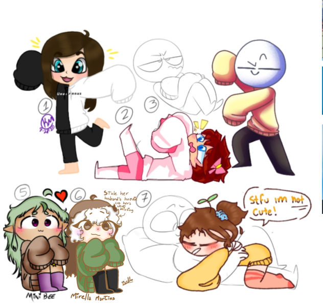 Repost of a collab with my bestie - ibisPaint