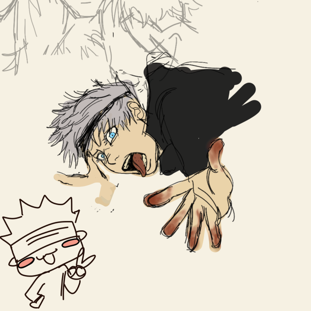 Gojo jjk - ibisPaint