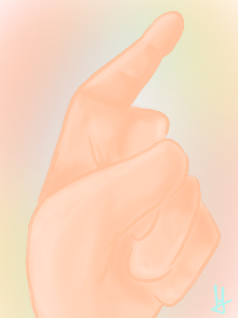 Una mano (⊙_⊙) - ibisPaint