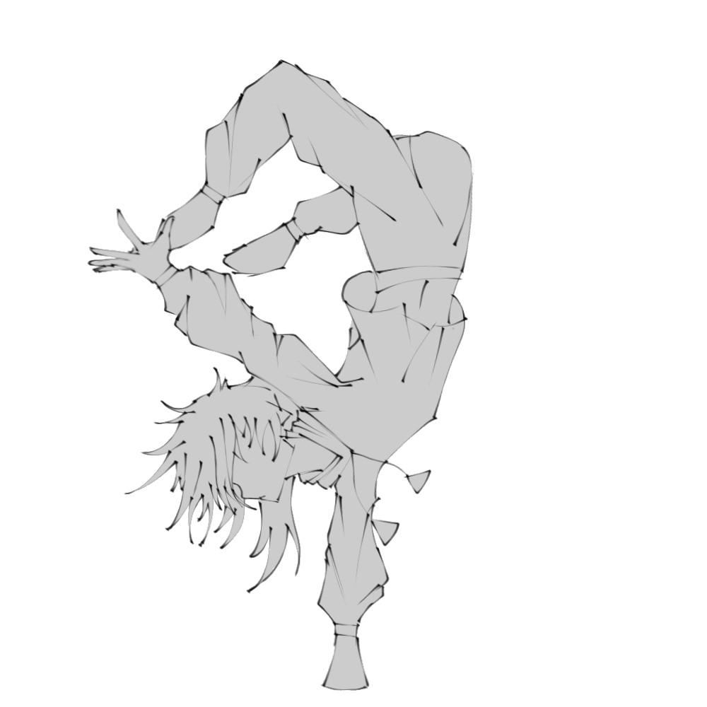 posing practice better ver - ibisPaint