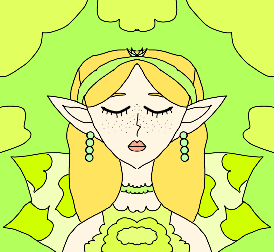 The Grass Fairy - ibisPaint