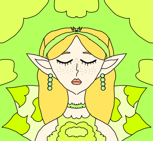 The Grass Fairy - ibisPaint