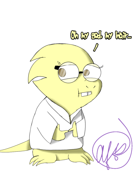 Dr Alphys - ibisPaint