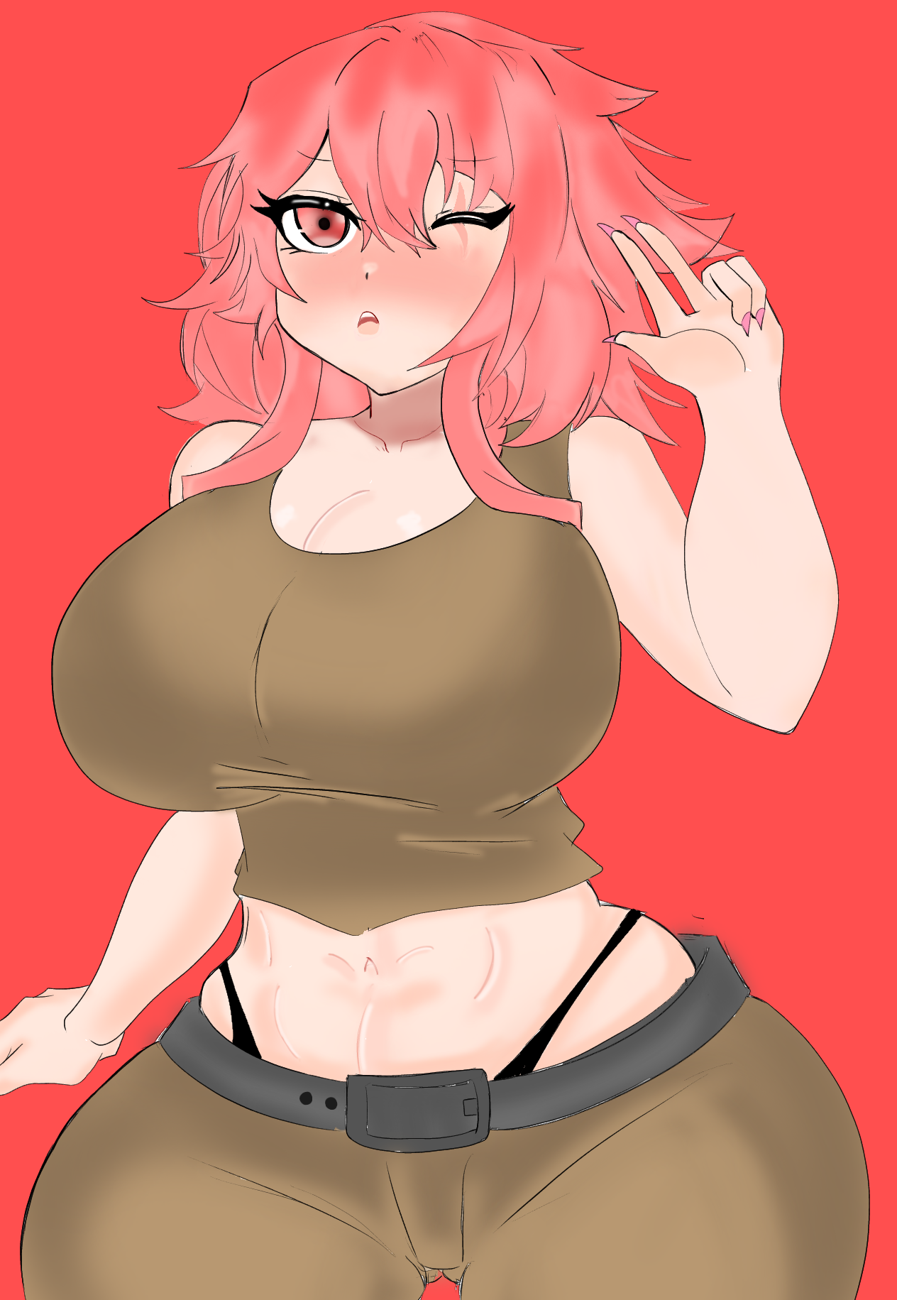 Fitness Girl - ibisPaint