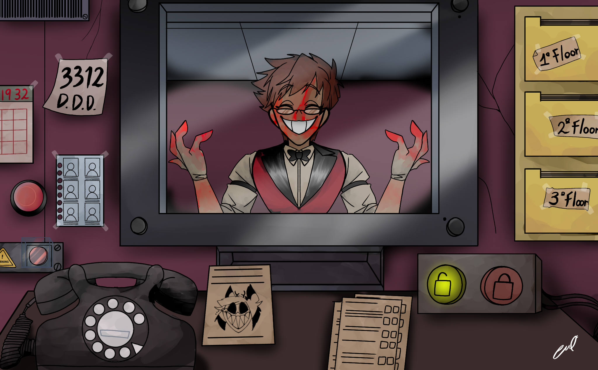 Open the door - ibisPaint