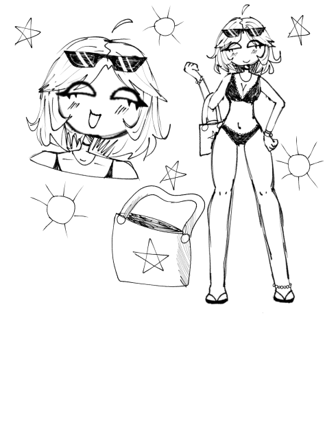 Simple style wip - ibisPaint