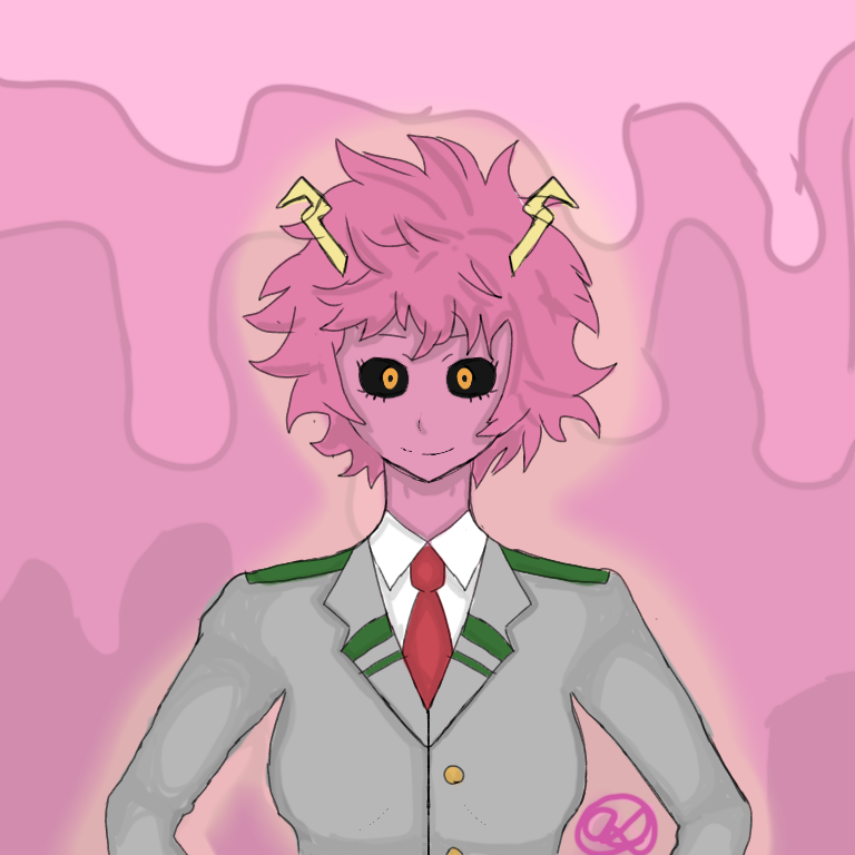 mha- Mina Ashido -speed paint - ibisPaint