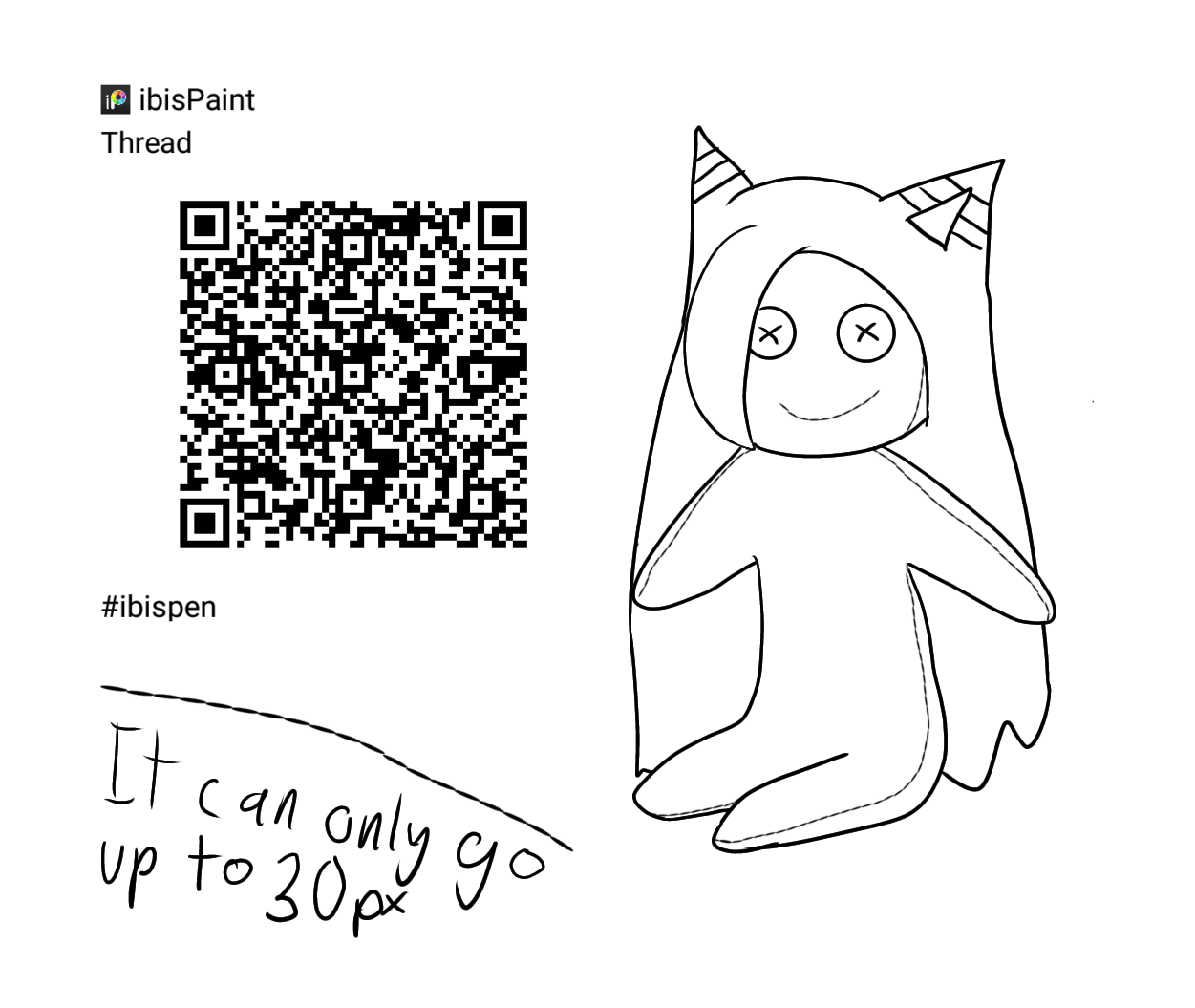 Thread pen! - ibisPaint