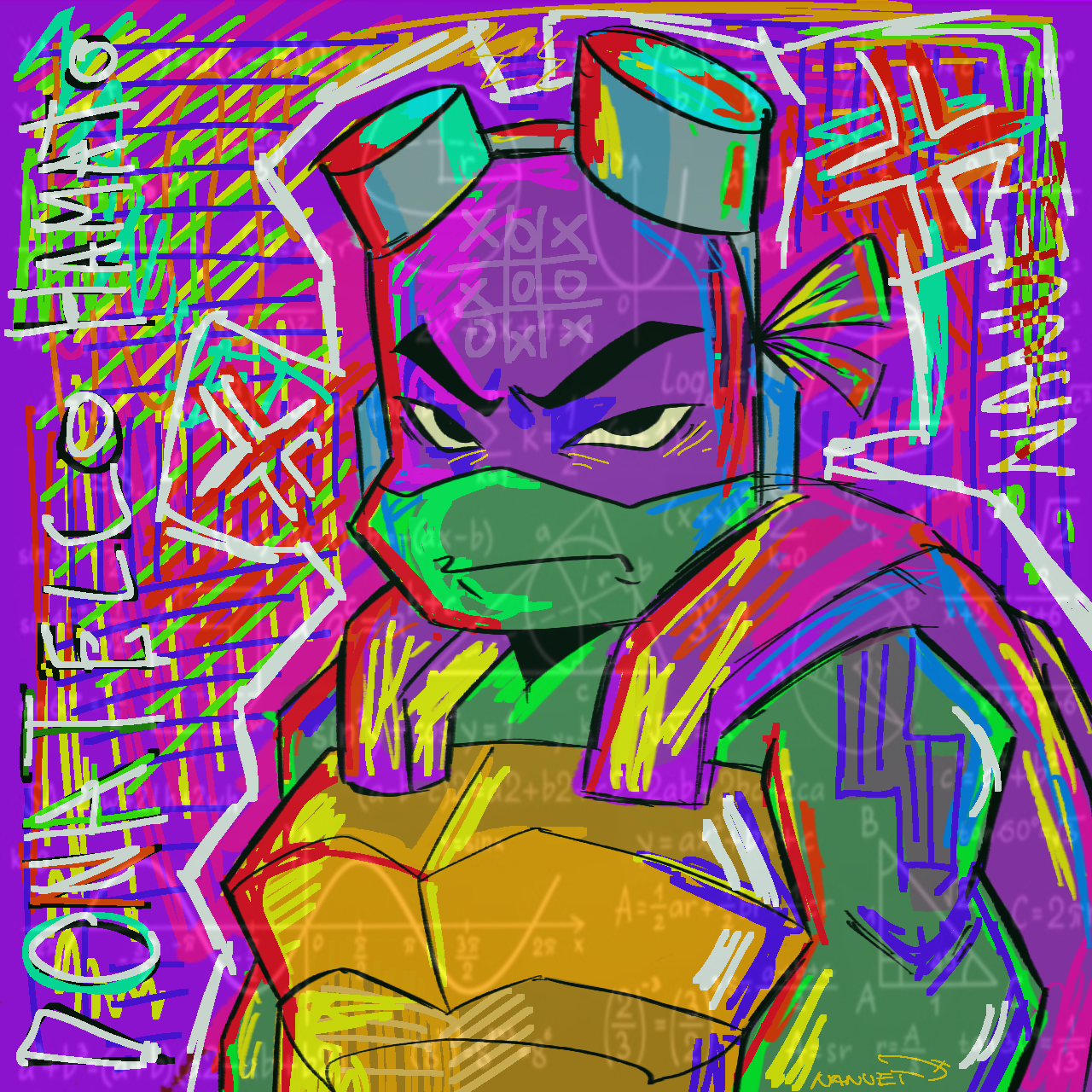 Old Artstyle. New Donnie Art - ibisPaint