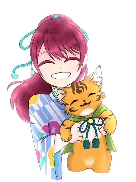 Futaba and Tama - ibisPaint