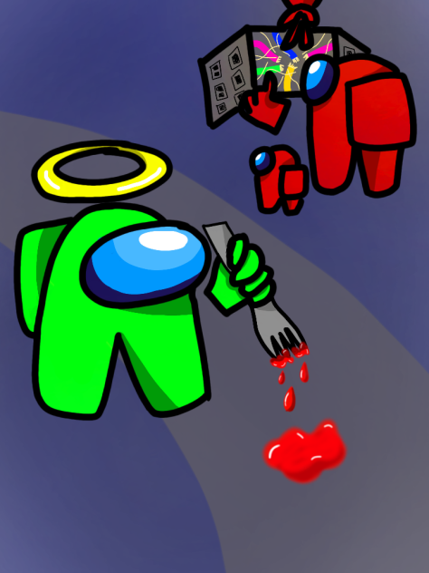 imposter or crewmate - ibisPaint