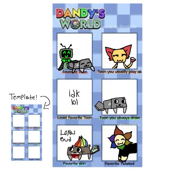 Dandy’s world draw challenge - ibisPaint