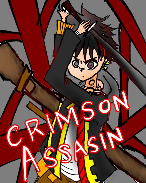 Crimson assassin 紅き刺客 - ibisPaint
