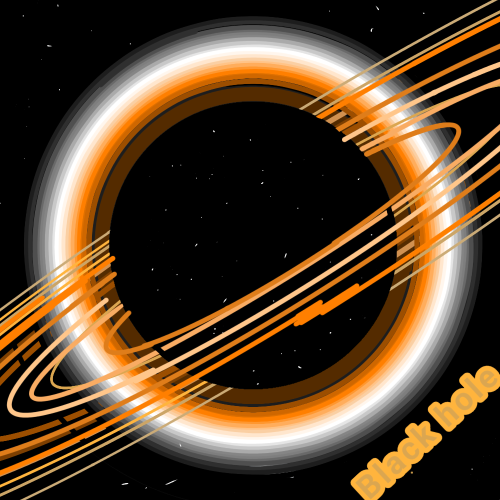 Solar eclipse that's not a solar eclipse - ibisPaint