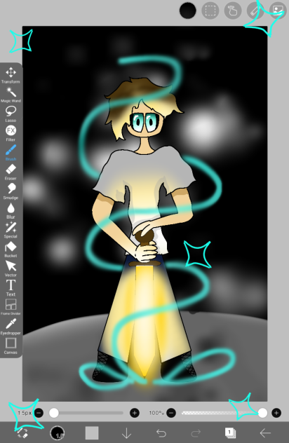 sword pull - ibisPaint