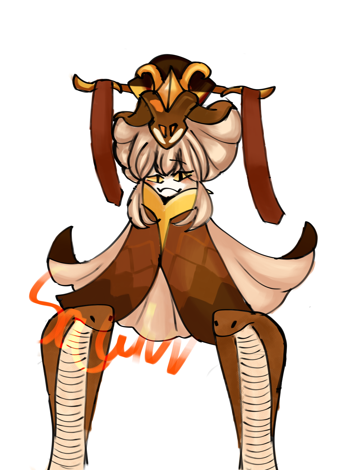 Snake fruit cookie - ibisPaint