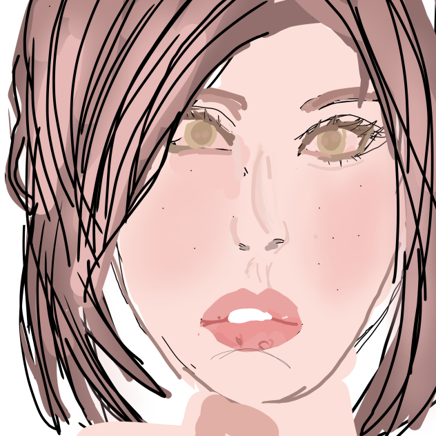 56 Beautiful girl - ibisPaint