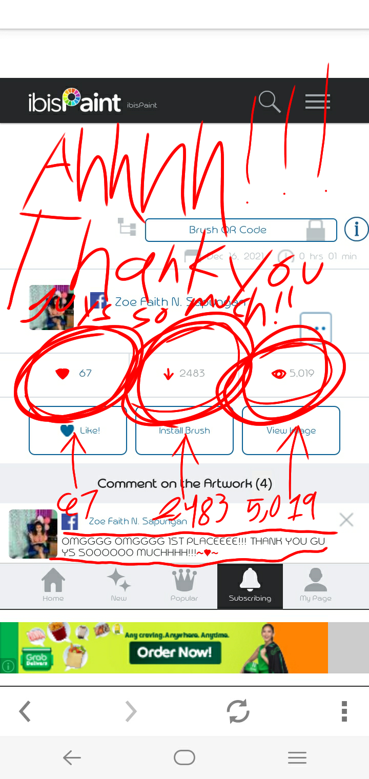 AHHHH OMG THANK YOU GUYS SO MUCH - ibisPaint