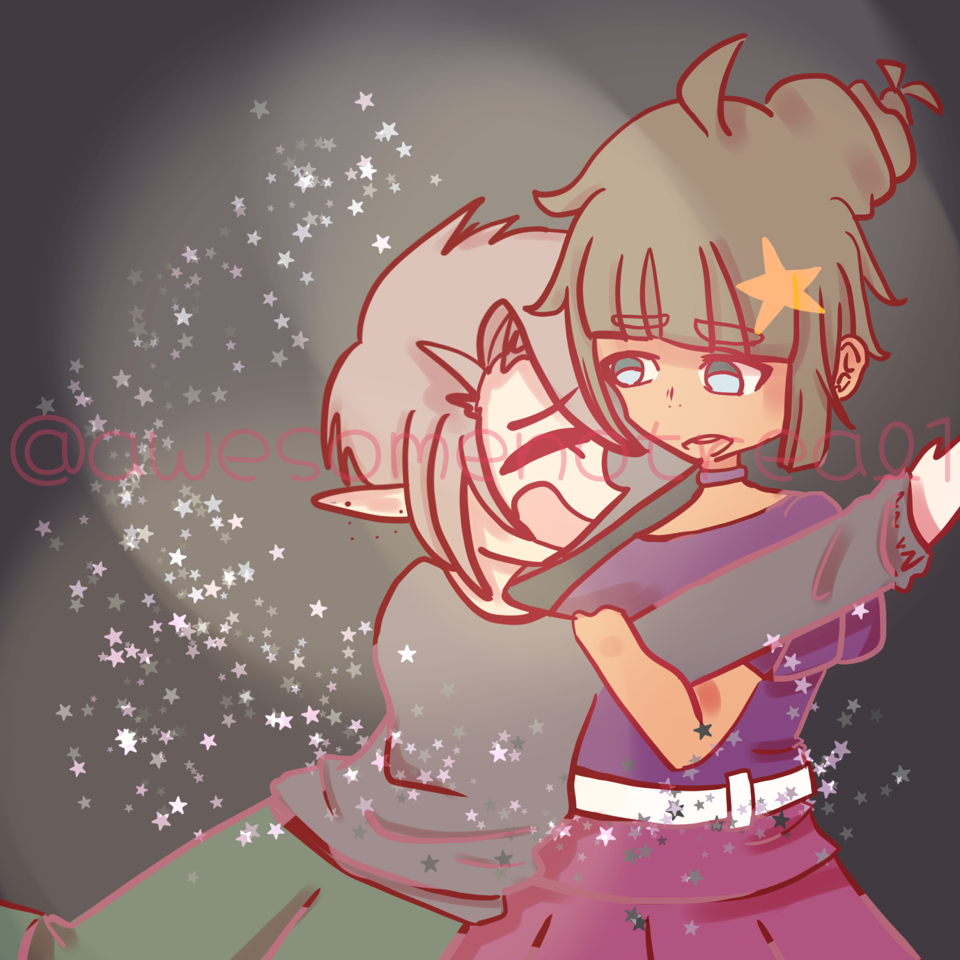 Dana hugggggggs - ibisPaint