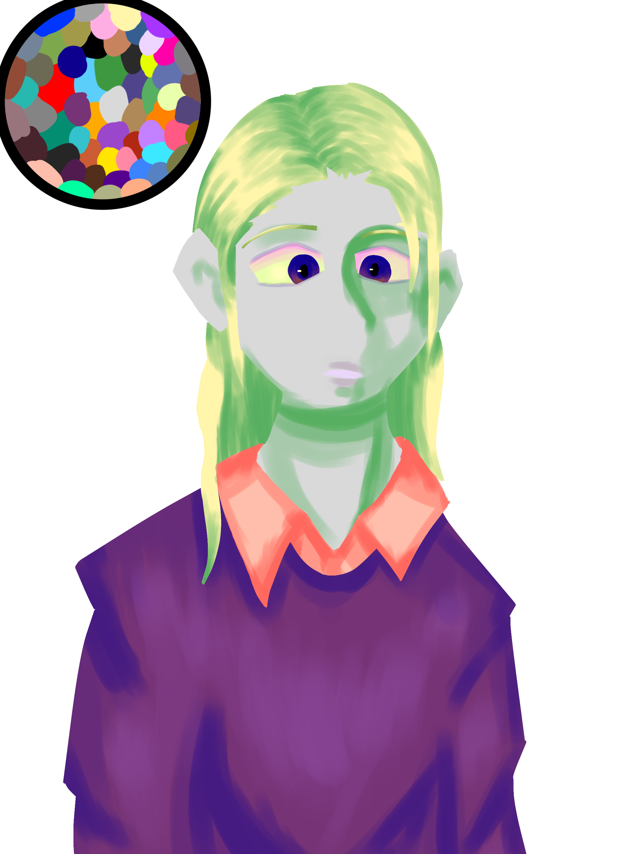 I couldn't see the colours for this lol - ibisPaint