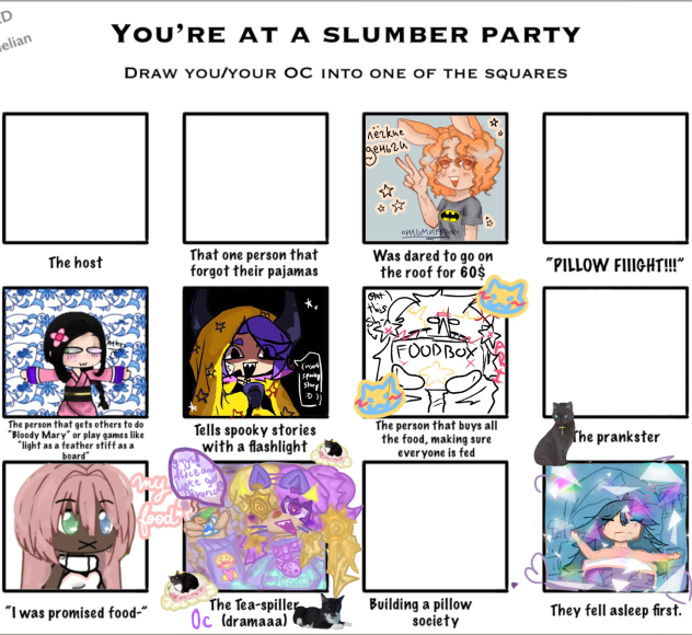 slumber party collab - ibisPaint