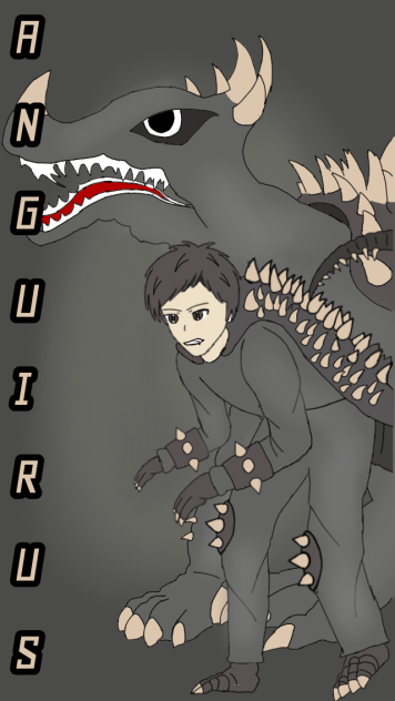 Anguirus (human) - ibisPaint