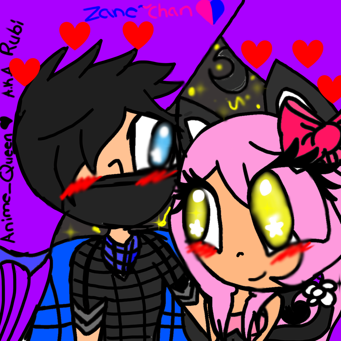 Zane~Chan fan art speedart - ibisPaint