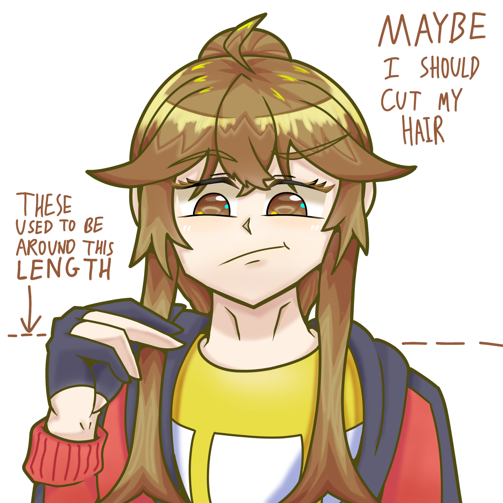 「Planning to cut」 - ibisPaint