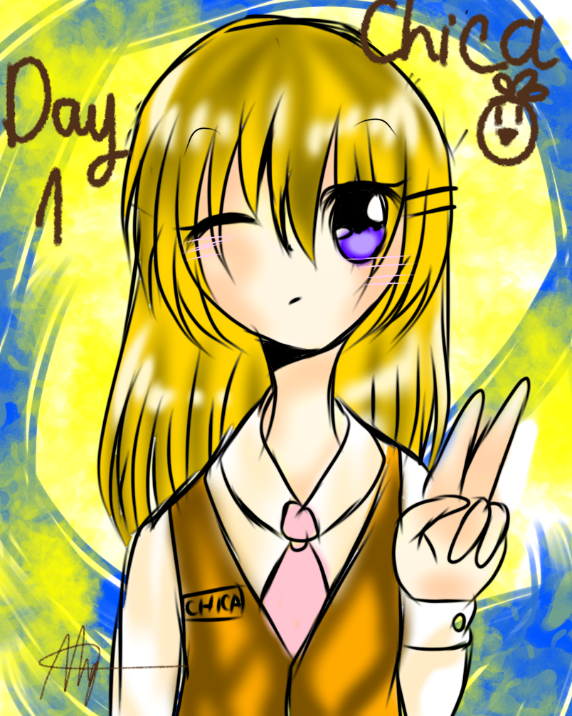 Chica - FNaF - ibisPaint