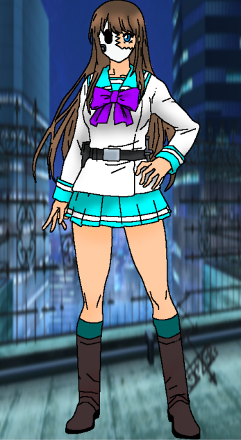 Kaley in High-Rise Invasion - ibisPaint