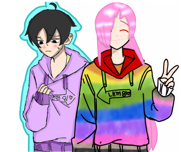 Yōkoso in the Collab with Elijah - ibisPaint