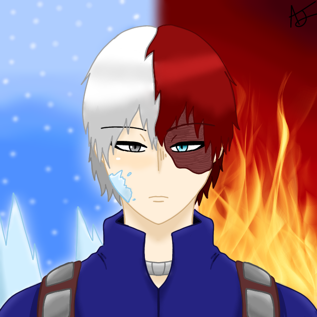 Shoto Todoroki - ibisPaint