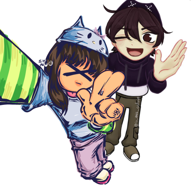 Art collab with is_this_calvin on insta - ibisPaint