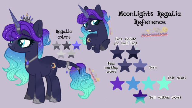 Moonlight Regalia Reference - ibisPaint