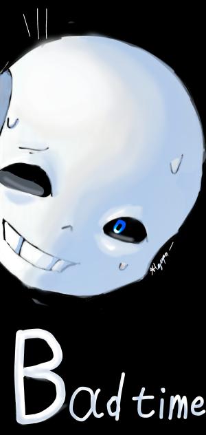 bad time sans - ibisPaint