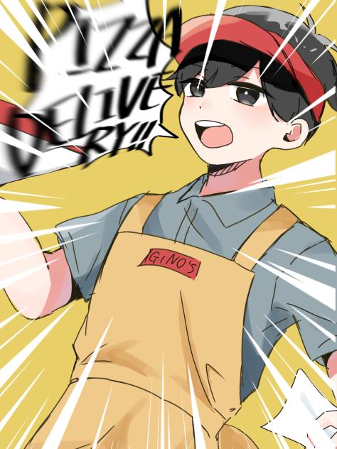 PIZZA DELIVERY!! - ibisPaint