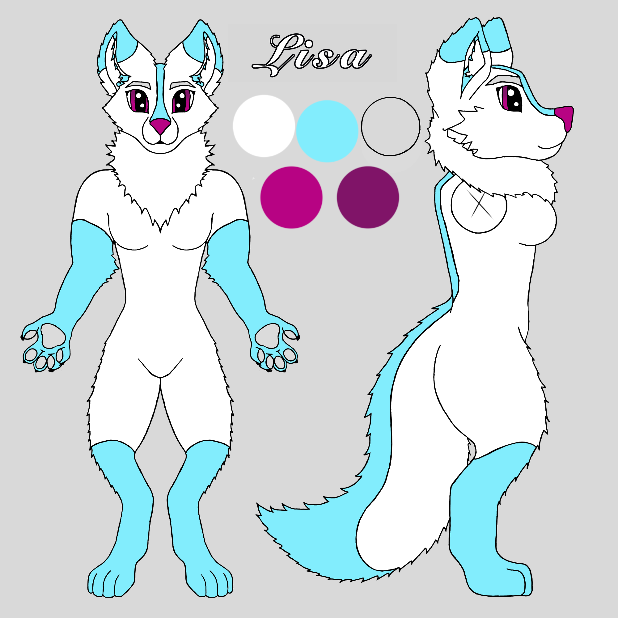 Lisa Ref sheet - ibisPaint