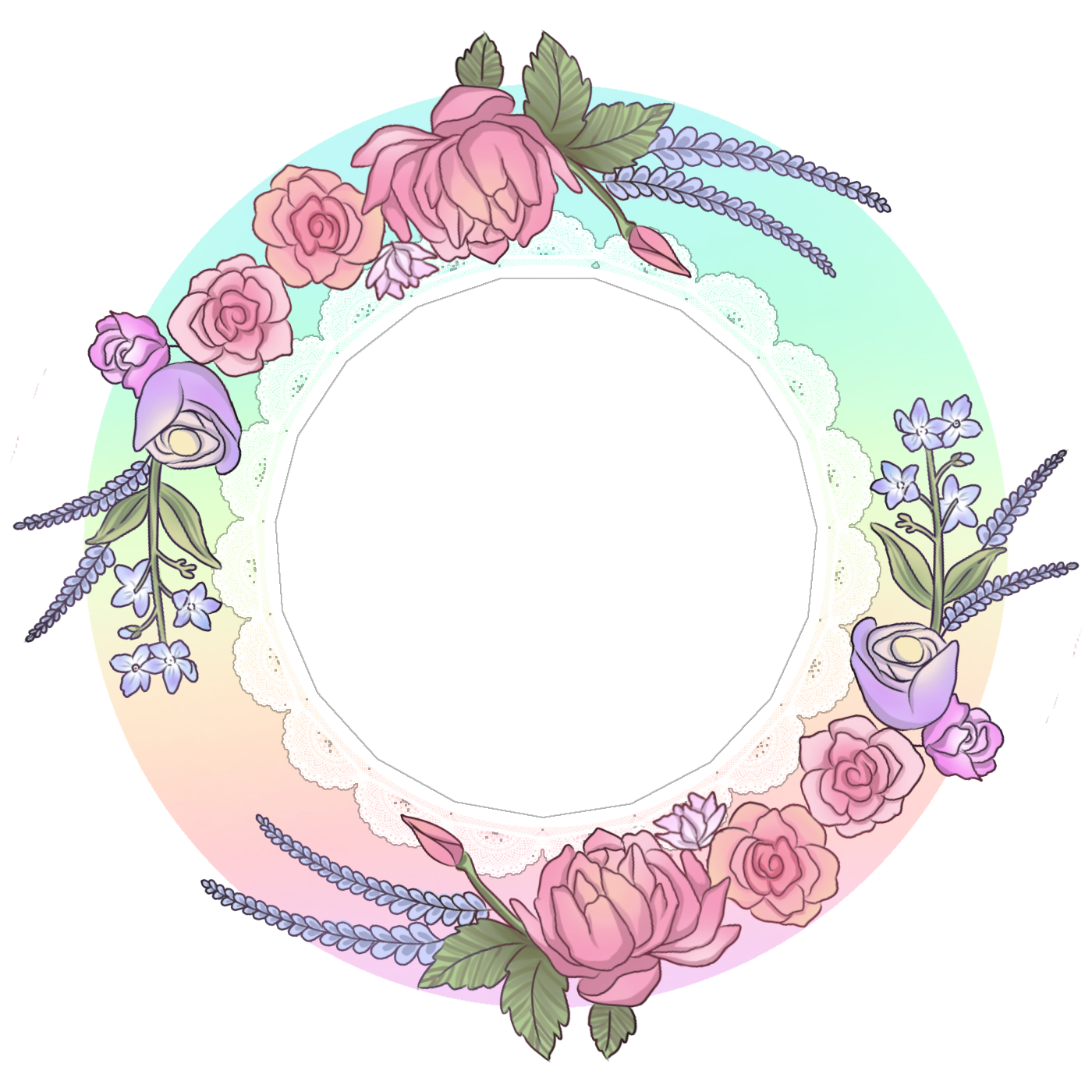 sime circle border dream style - ibisPaint